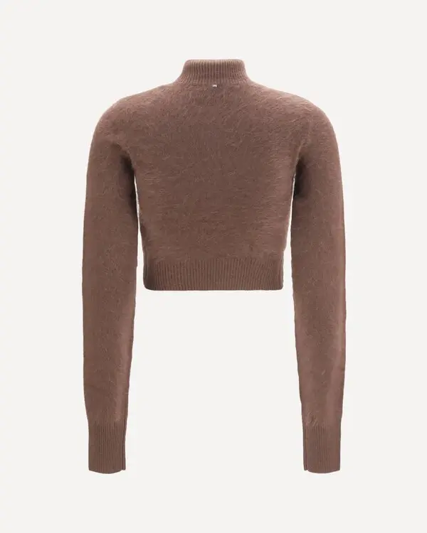 Max Mara Agio Cashere Top Feale - Brown