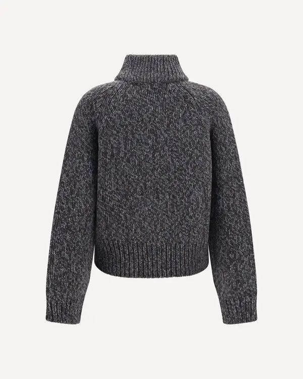 Our Legacy Merino Wool Zip Cardigan - Grey