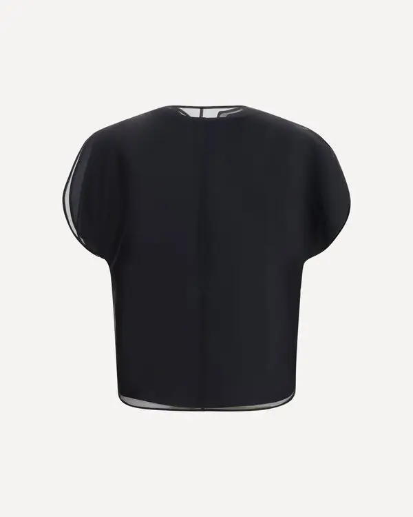Khaite Briar Silk Organza Top