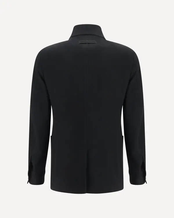 Zegna Il Conte Oasi Cashmere Jacket - Black