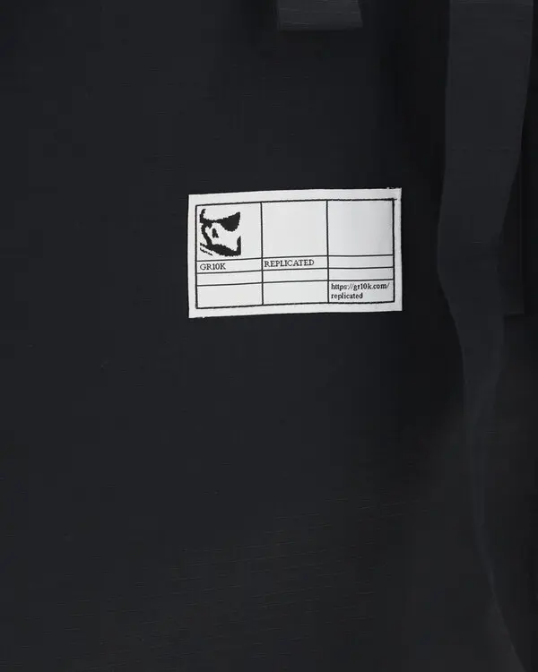 GR10K Replicated Tote Bag - Black