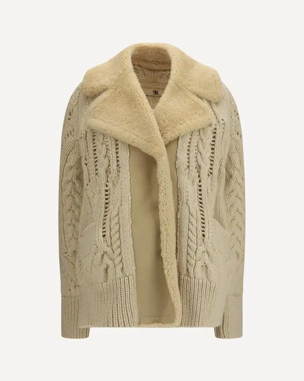 Ermanno Scervino Virgin Wool Sweater - Beige