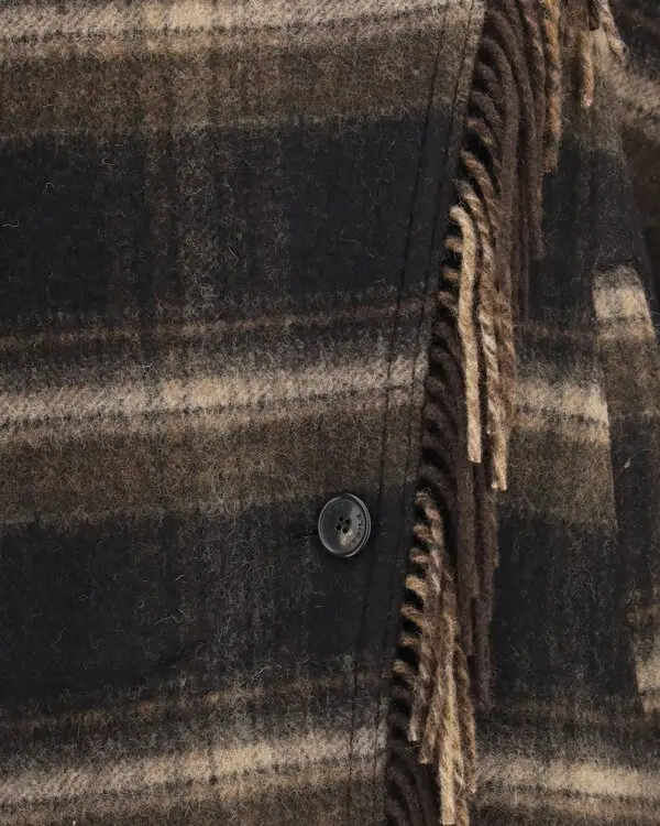 MARANT ETOILE Galeane Wool-blend Short Coat