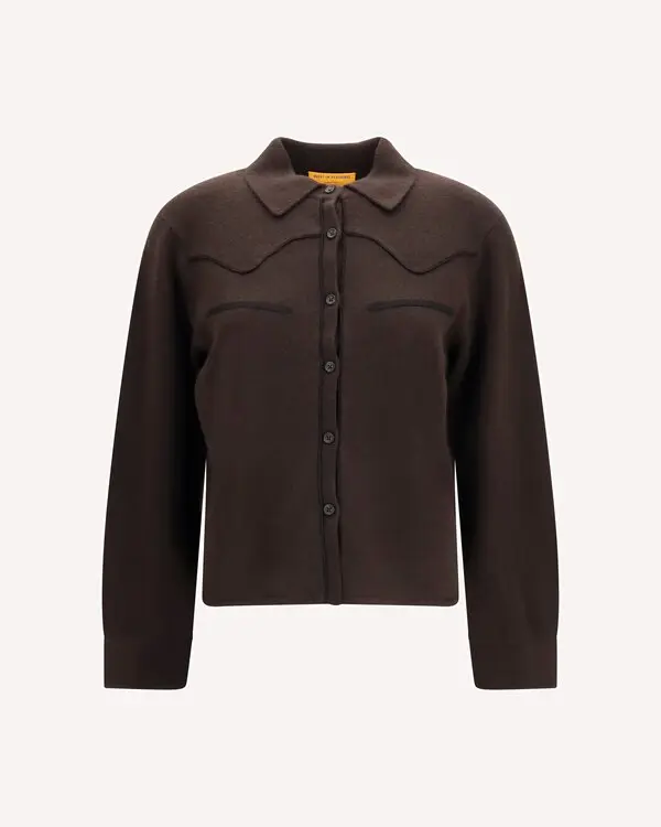 Guest In Residence Cropped Wetern Cahmere Hirt