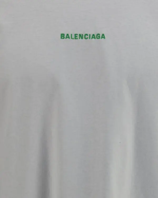 Balenciaga Double-sleeve Cotton T-shirt Ale