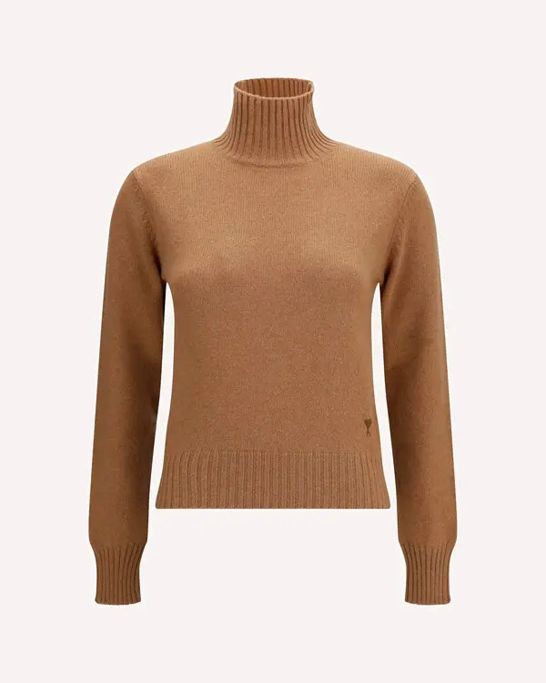 AMI Paris De Coeur Turteneck Sweater Femae