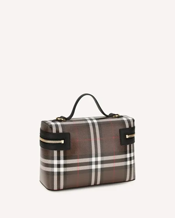 Burberry Vanity Check Handbag