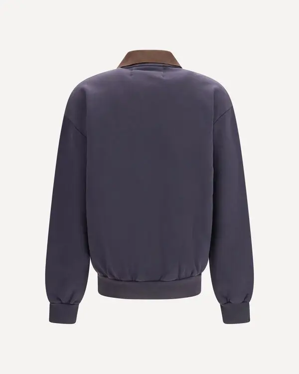 GR10K Replicated 30001 Sweatshirt Polo - Blue