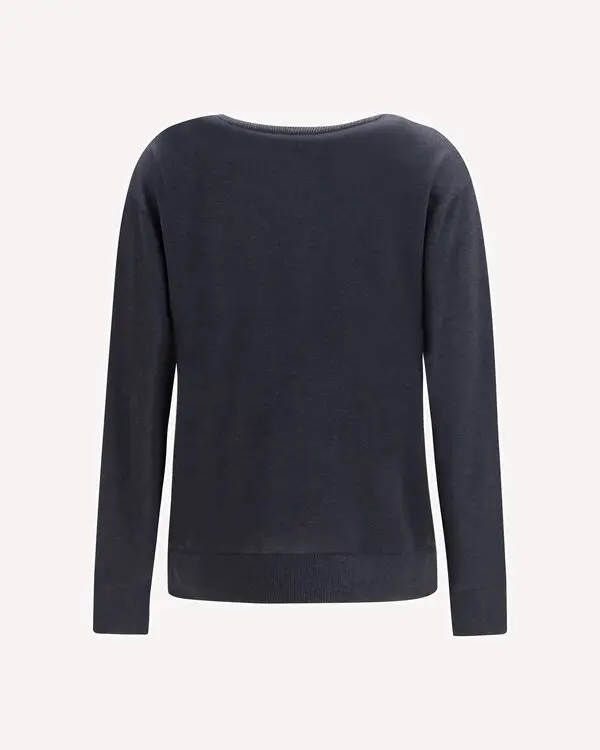 TOTEME V-neck Cashmere-bend Sweater Femae - Grey