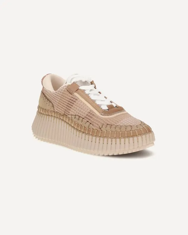 Chloé Nama Sneakers - Beige