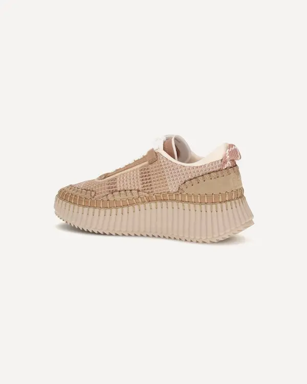 Chloé Nama Sneakers - Beige