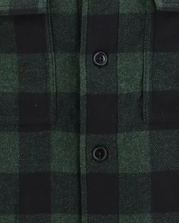 AMI Paris Checked Virgin Wool Hirt