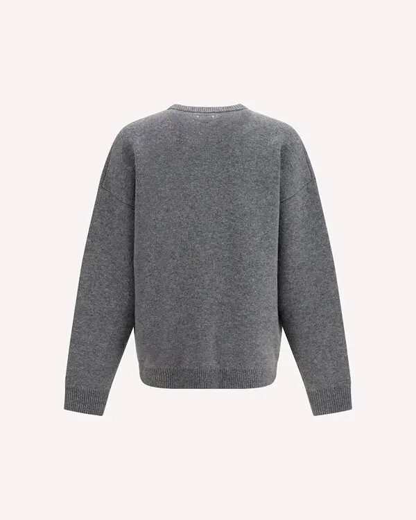 Balenciaga Wool Crewneck Sweater Ale