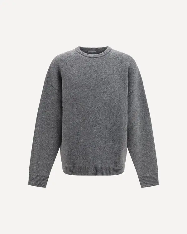 Balenciaga Wool Crewneck Sweater Ale