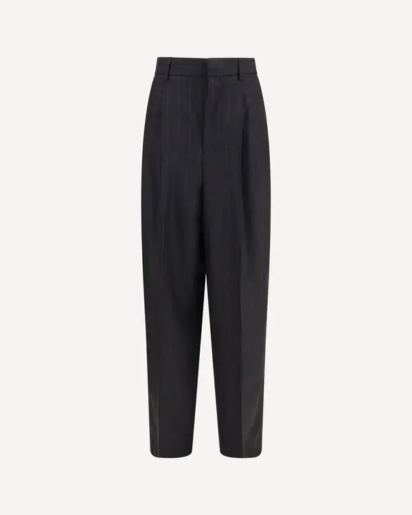AMI Paris Wide-leg Tailored Pants