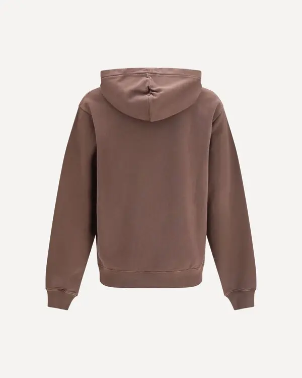 Jacquemus Hooded Sweatshirt Mae - Brown