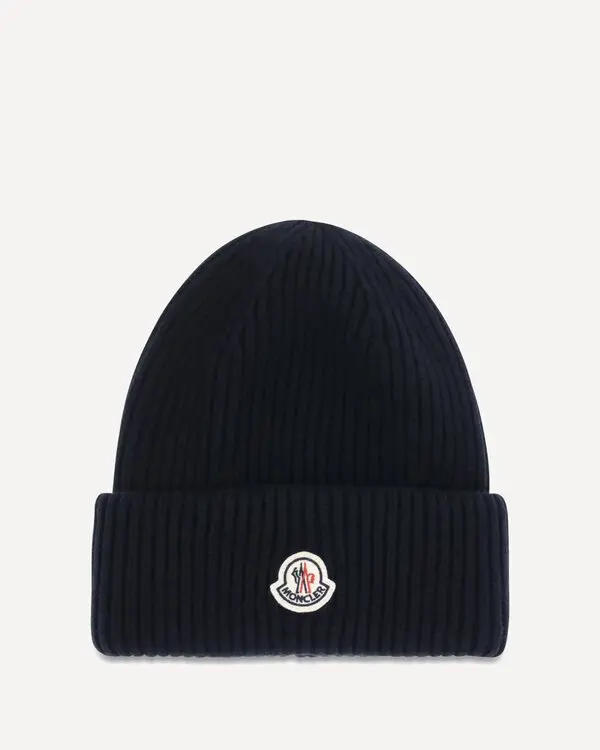Moncler Wool And Cashmere-blend Beanie