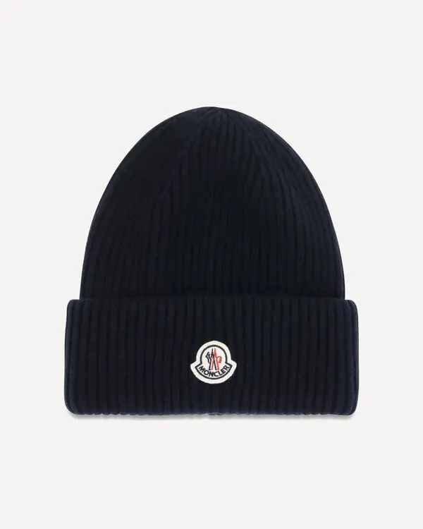 Moncler Wool And Cashmere-blend Beanie
