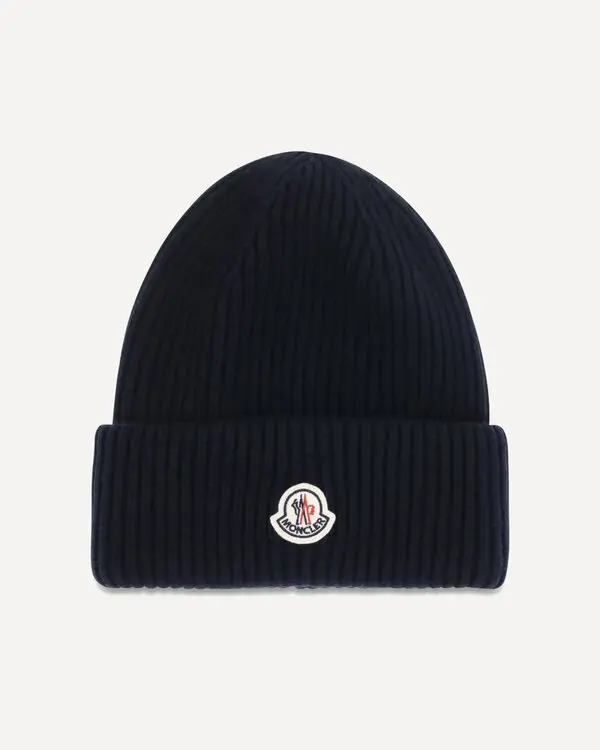 Moncler Wool And Cashmere-blend Beanie