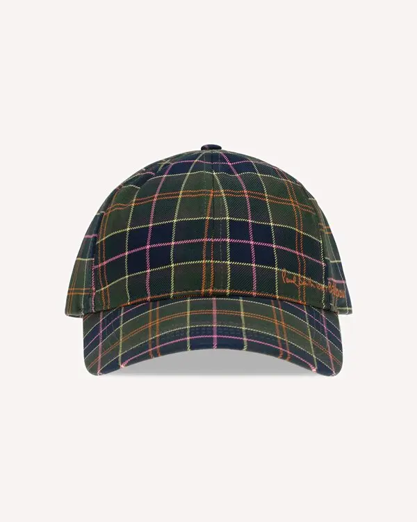 Barbour X Paul Smith Tartan Baseball Cap