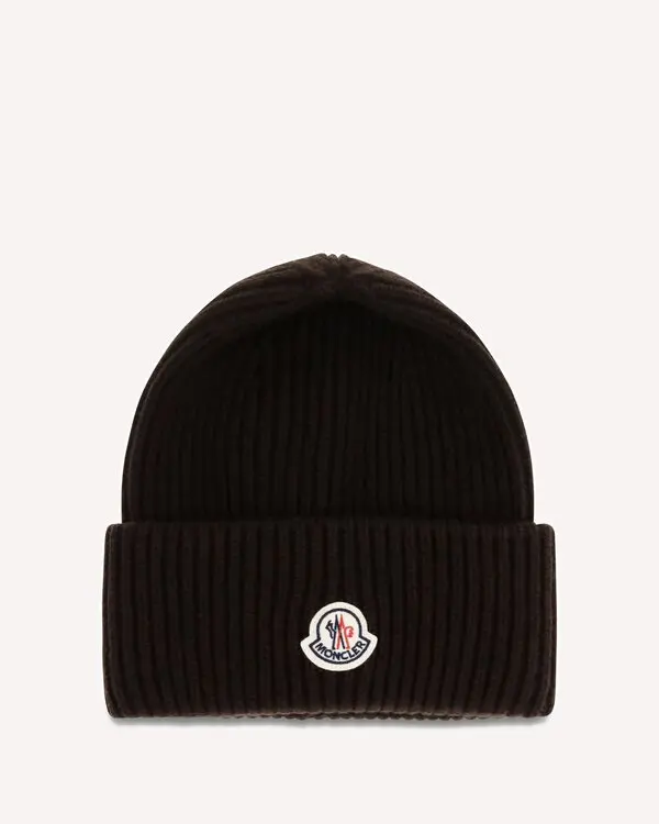 Moncler Wool And Cashmere-blend Beanie