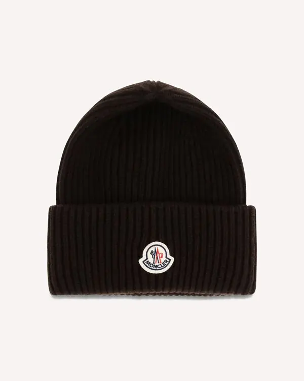 Moncler Wool And Cashmere-blend Beanie