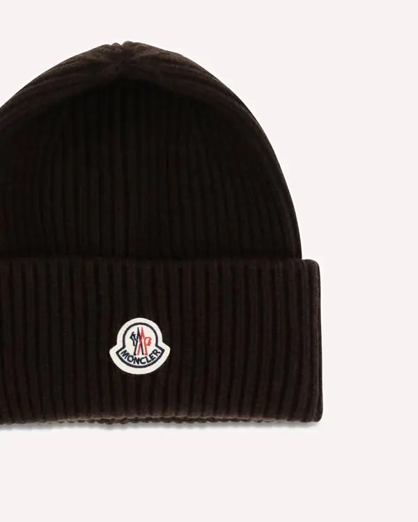Moncler Wool And Cashmere-blend Beanie