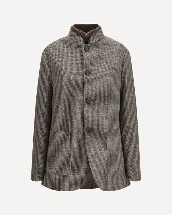 Loro Piana Spagna Wool Jacket - Brown