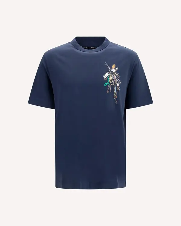 Barbour Key X Paul Smith T-shirt