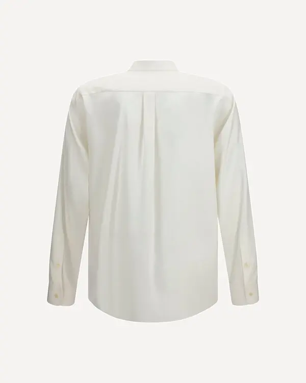 Loro Piana Elia Silk Shirt - White