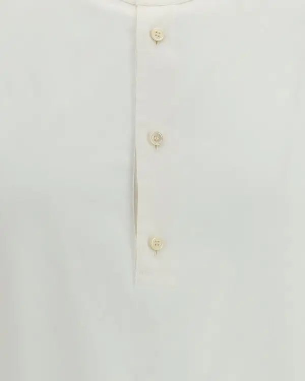 Loro Piana Elia Silk Shirt - White