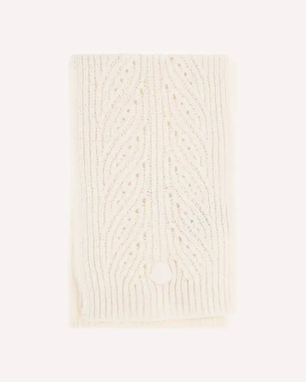 Moncler Tricot Alpaca And Cashmere-blend Scarf