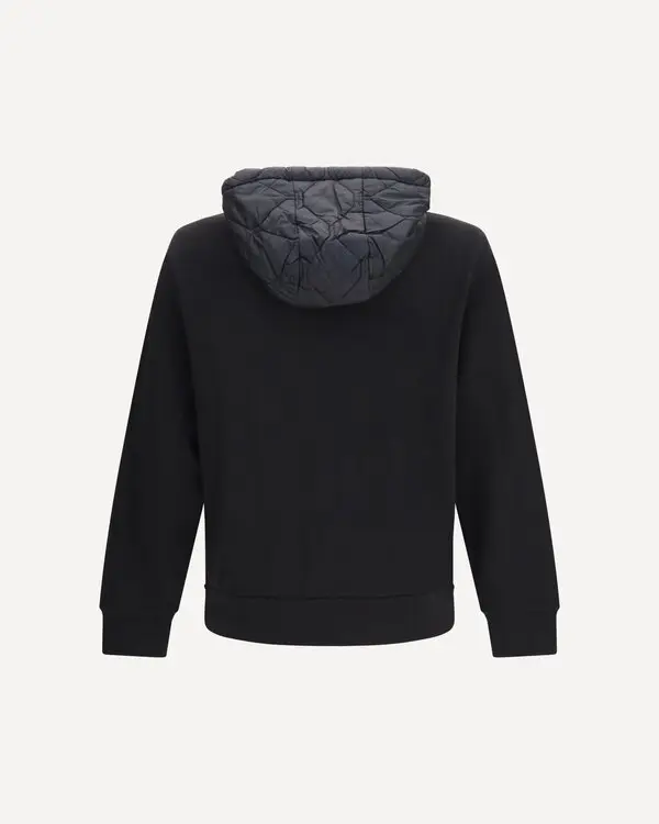 Moncler Hooded Zip-up Sweatshirt Ale