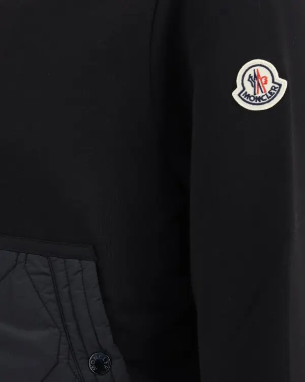 Moncler Hooded Zip-up Sweatshirt Ale