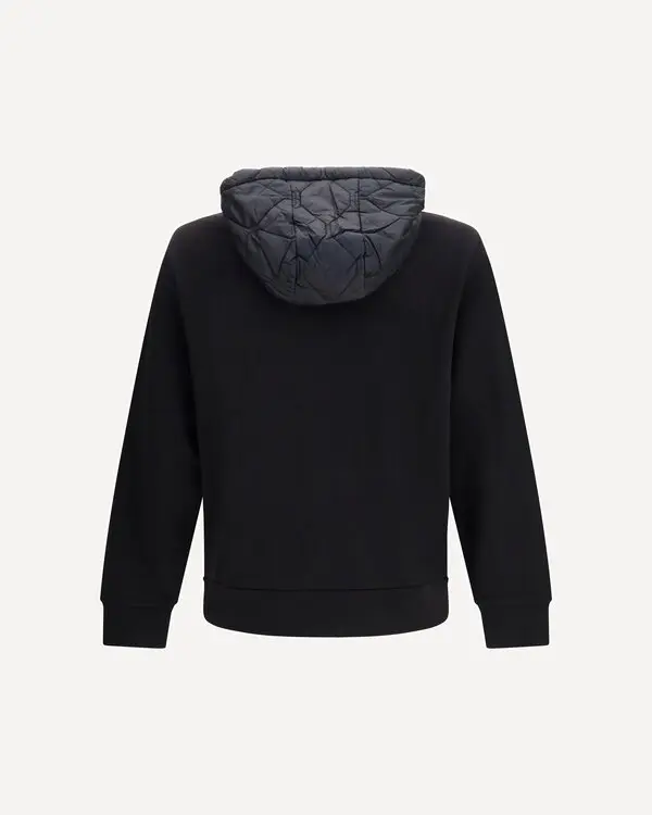 Moncler Hooded Zip-up Sweatshirt Ale