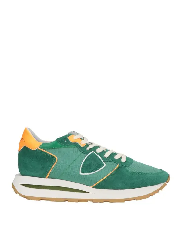 Philippe Model Sneakers Size Leather, Textile Fibers