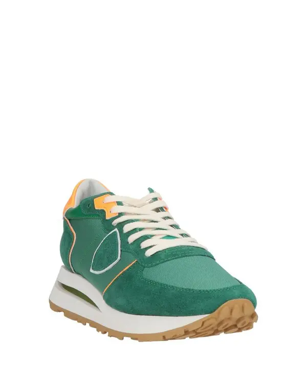 Philippe Model Sneakers Size Leather, Textile Fibers