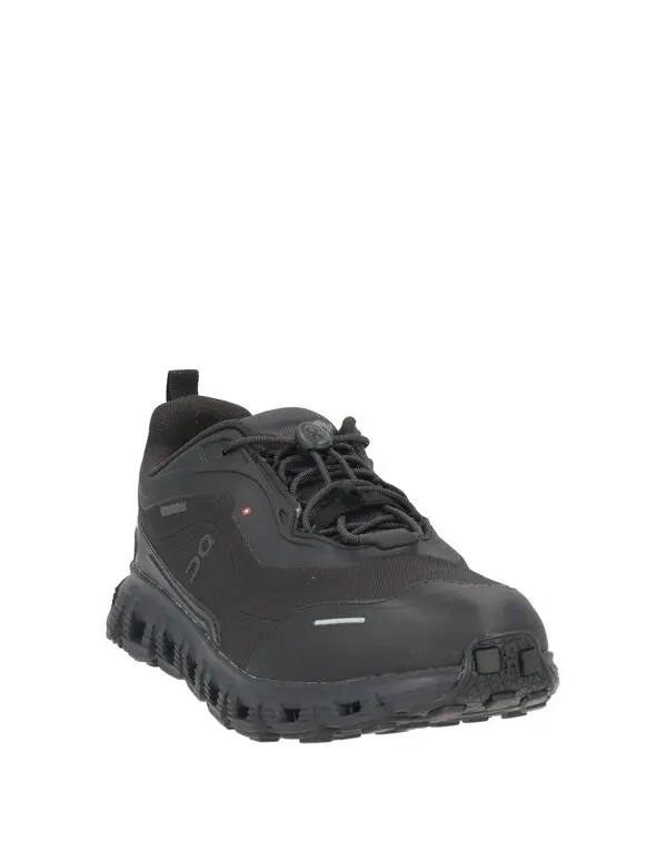 On Cloud 6 Geo Wp Sneakers Size Textile Fibers, Synthetic Material - Black