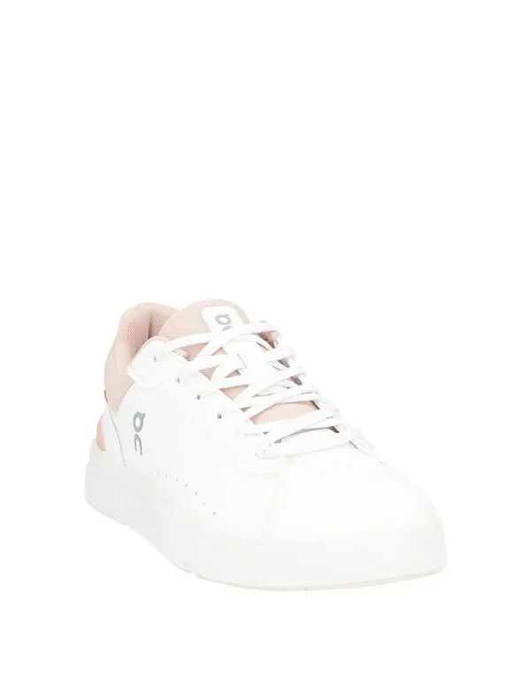 On The Roger Advantage Sneakers Size Textile Fibers, Synthetic Material - White