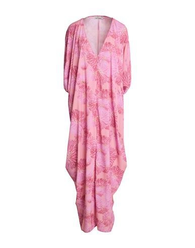 SILVIA SCHNEIDER Maxi Dress Fuchsia Size Polyester