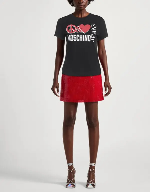 Moschino T-shirt Size Cotton - Black