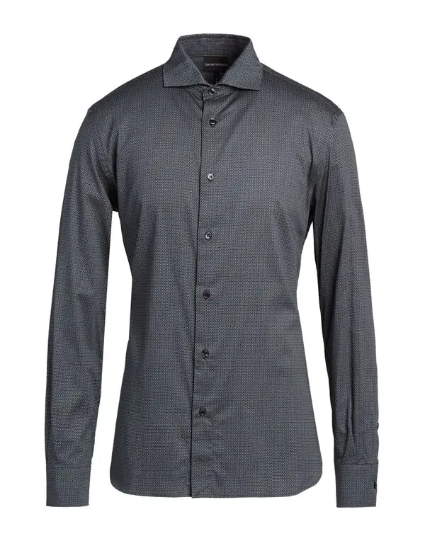 Emporio Armani Shirt Midnight Size Cotton, Elastane