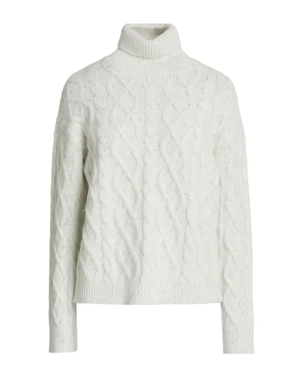 Peserico Turtleneck Size Polyamide, Alpaca Wool, Metal Fiber