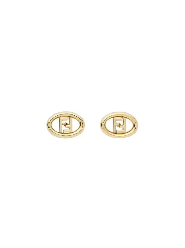 Fendi Couple Stud Med Metallo Sp