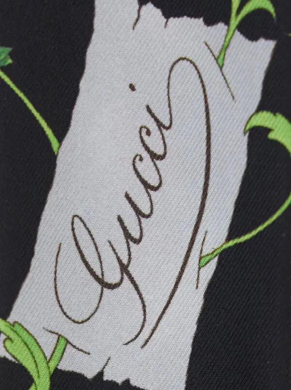Gucci Lit Flora Red Twill
