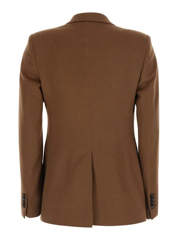 Tagliatore Parigi' Double-breasted Jacket With Peak Revers In Velvet For