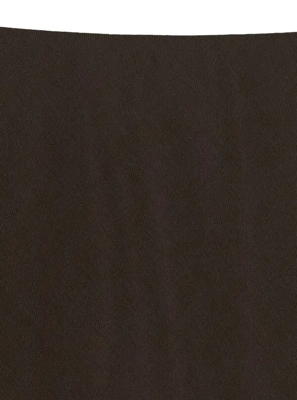 Brunello Cucinelli Brown A-line Midi Skirt In Wool Blend For - Multicolor