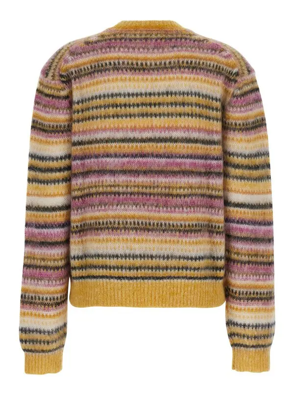 Isabel Marant Étoile Morine-gc Long Sleeve Round Neck Wool Sweater