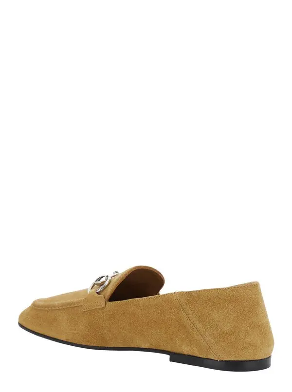 Gucci Pierre Mocassin Leather Luxury Suede - Cream