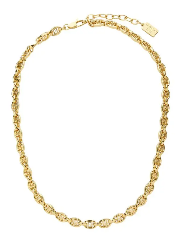 Fendi Collana Moduli Metallo Sp